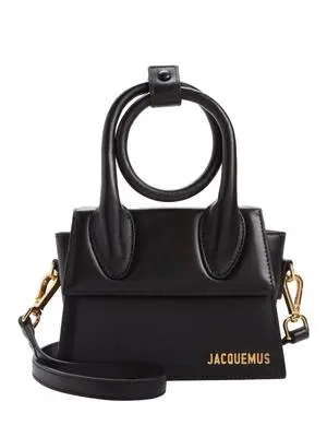 Jacquemus Le Chiquito Noeud Bag - Black