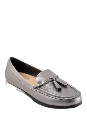 Trotters Trotters Dawson Tassel Loafer Pewter