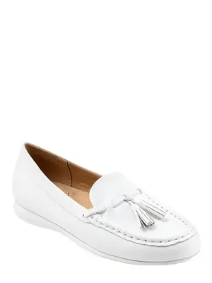 Trotters Trotters Dawson Tassel Loafer White