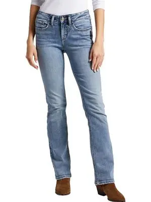 SILVER JEANS CO. Suki Slim Fit Bootcut Jeans - Indigo