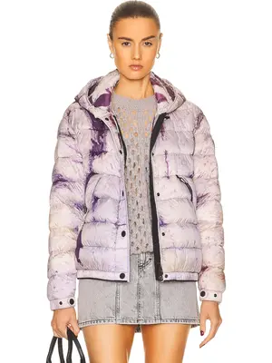 Moncler Rives Bomber Jacket - Tie Dye Multi