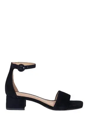 Bernardo Jalena Low Heel Sandals - Black