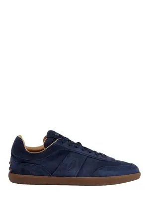 TOD'S Tabs Suede Low-top Sneakers - Blue