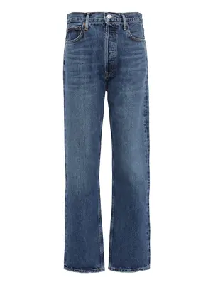 AGOLDE 90's Pinch High-rise Straight Jeans - Blue