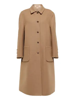 Gucci Double-faced Wool And Silk Coat - Multicoloured