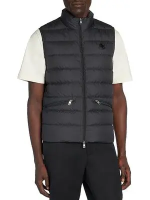 Moncler Treompan Puffer Vest Black