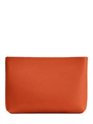 Cuyana Small Zipper Pouch - Poppy
