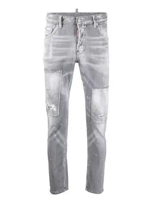 Dsquared2 Distressed Skinny Jeans - Grey