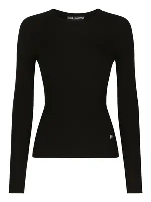 Dolce & Gabbana Dg-logo Jumper - Black