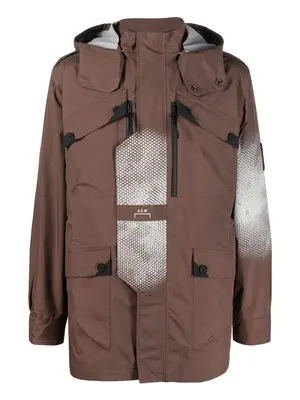 A-COLD-WALL* M-65 Graphic-print Jacket - Brown
