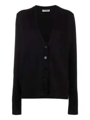 JIL SANDER Jil Sander Oversized Wool Cardigan