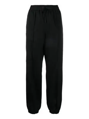 JIL SANDER Drawstring-waist Trousers - Black