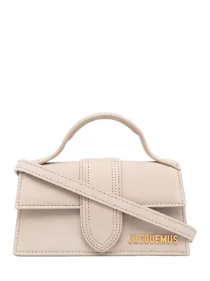 Jacquemus Le Bambino Leather Tote - Neutrals