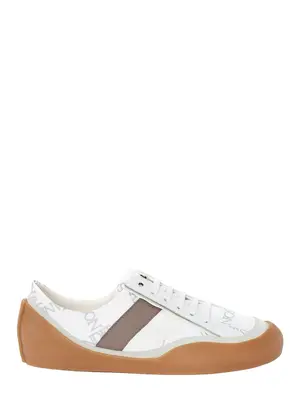 JW Anderson Bubble Canvas Low-top Sneakers - White