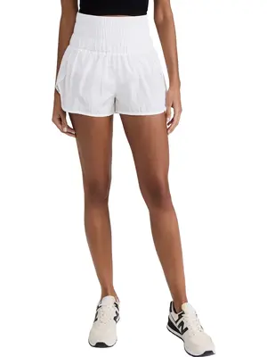 Free People The Way Home Shorts - White