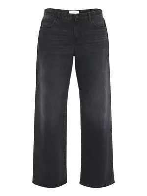 THE ROW Eglitta Wide-Leg Jeans Black