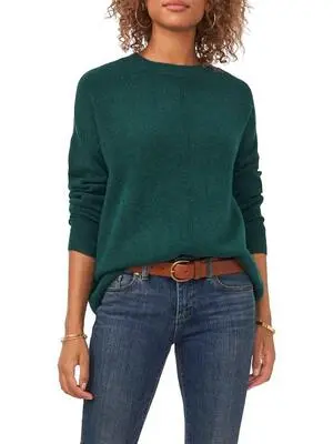Vince Camuto Exposed Seam Crewneck Sweater - Wise
