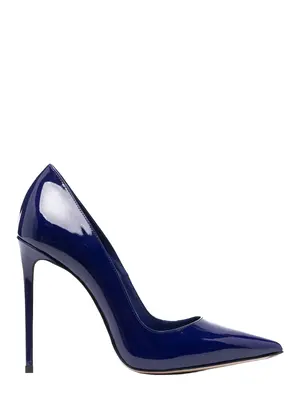 LE SILLA 125mm Patent Leather Pumps - Blue