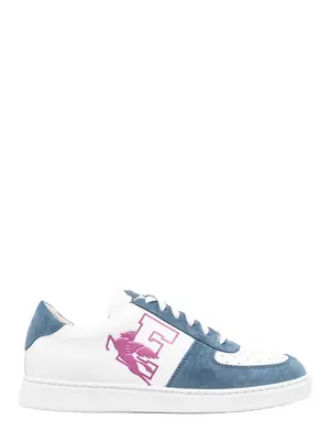Etro Pegaso Two-tone Sneakers - White