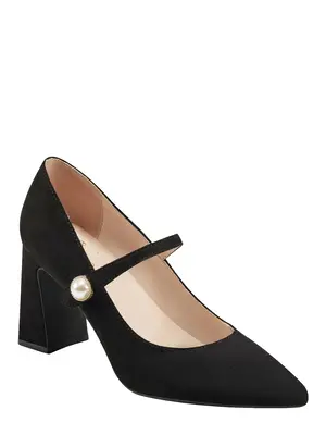 Bandolino Bandolino Kirsten Pump Black Faux Suede