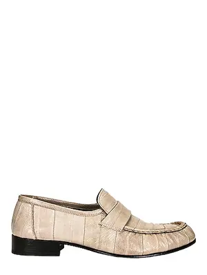 THE ROW Soft Loafer Dark Ivory