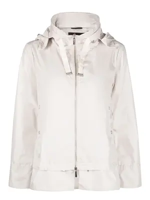 MOORER Sinia Hooded Jacket - White