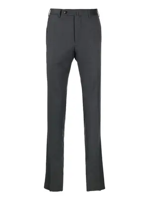 PT TORINO Slim-fit Virgin-wool Trousers - Grey