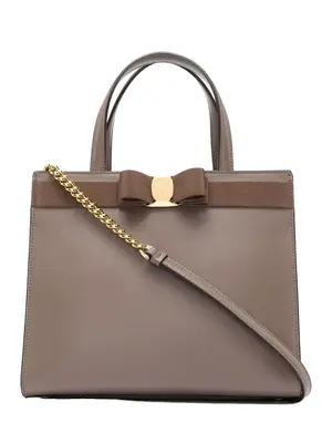 FERRAGAMO Viva Bow Tote - Brown