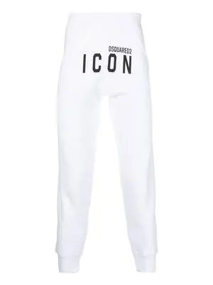 Dsquared2 Icon-print Track Pants - White