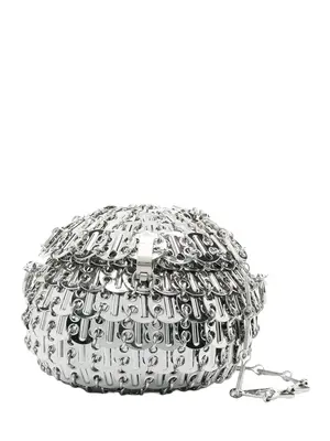 Rabanne 1969 Party Ball Shoulder Bag - Silver
