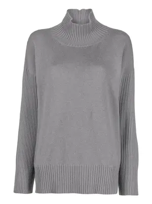 Lorena Antoniazzi Cashmere Turtleneck Jumper - Grey