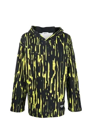 AMBUSH Graphic-print Hoodie - Black
