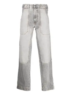 DIESEL Straight-leg Jeans - Grey