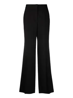 Stella McCartney Wool Flared Trousers - Black