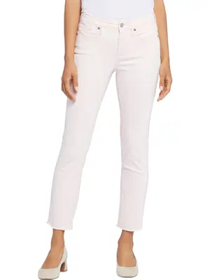 NYDJ NYDJ Sheri Frayed Hem Slim Jeans Felicity