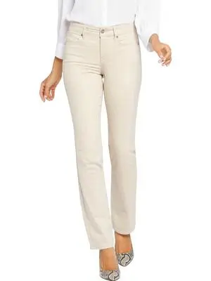 NYDJ NYDJ Marilyn Straight Leg Jeans Feather