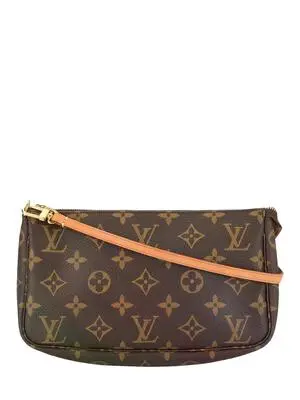 LOUIS VUITTON 2000s Pochette Accessoires Handbag - Brown