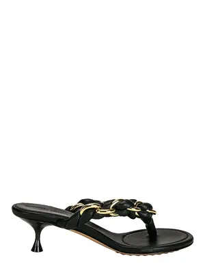 Bottega Veneta Dot Sandals - Inkwell