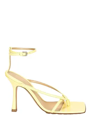 Bottega Veneta Bottega Veneta Stretch Ankle Strap Sandals Lemonade