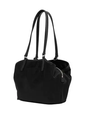AGNÈS B. Medium Zipped Shoulder Bag - Black