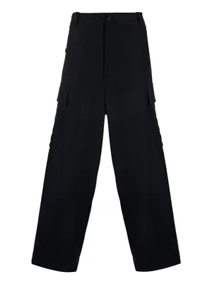Giorgio Armani Straight-leg Trousers - Blue
