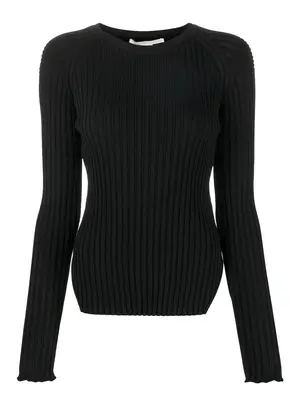 STELLA MCCARTNEY Stella McCartney Rib-Knit Long-Sleeve Top