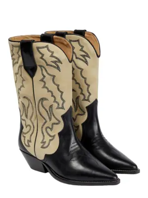 Isabel Marant - Isabel Marant Duerto Leather Cowboy Boots