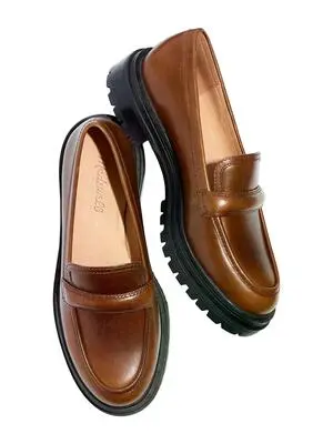 Madewell Leather Lug Sole Loafer - Stable