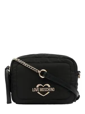 MOSCHINO Love Moschino Logo-Plaque Shoulder Bag