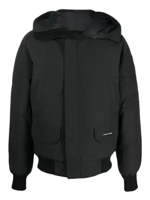 Canada Goose Chilliwack Hooded Bomber Jacket - Black