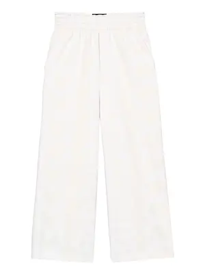 Marc Jacobs Monogram Oversized Track Pants - White