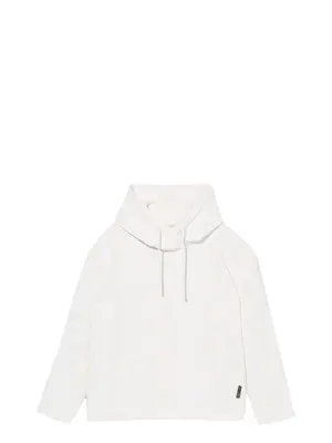 Marc Jacobs Monogram Oversized Drawstring Hoodie - White