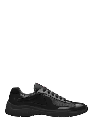Prada Prada America's Cup Low-Top Sneakers Black