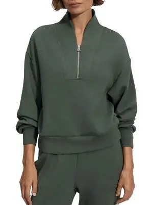 Varley Varley Davidson Woven Sweatshirt Olive Night